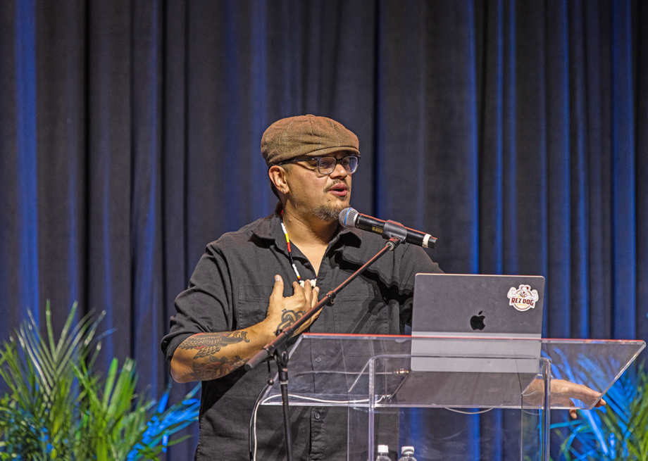 Award-winning filmmaker Sterlin Harjo speaks at TU - The University of ...