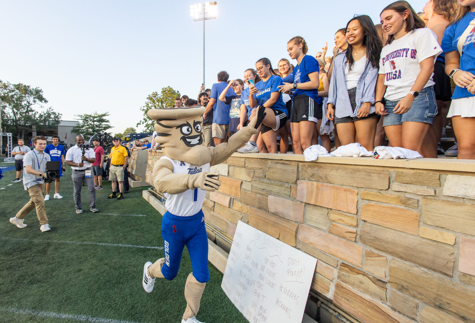TU's Mascot History - The University of Tulsa