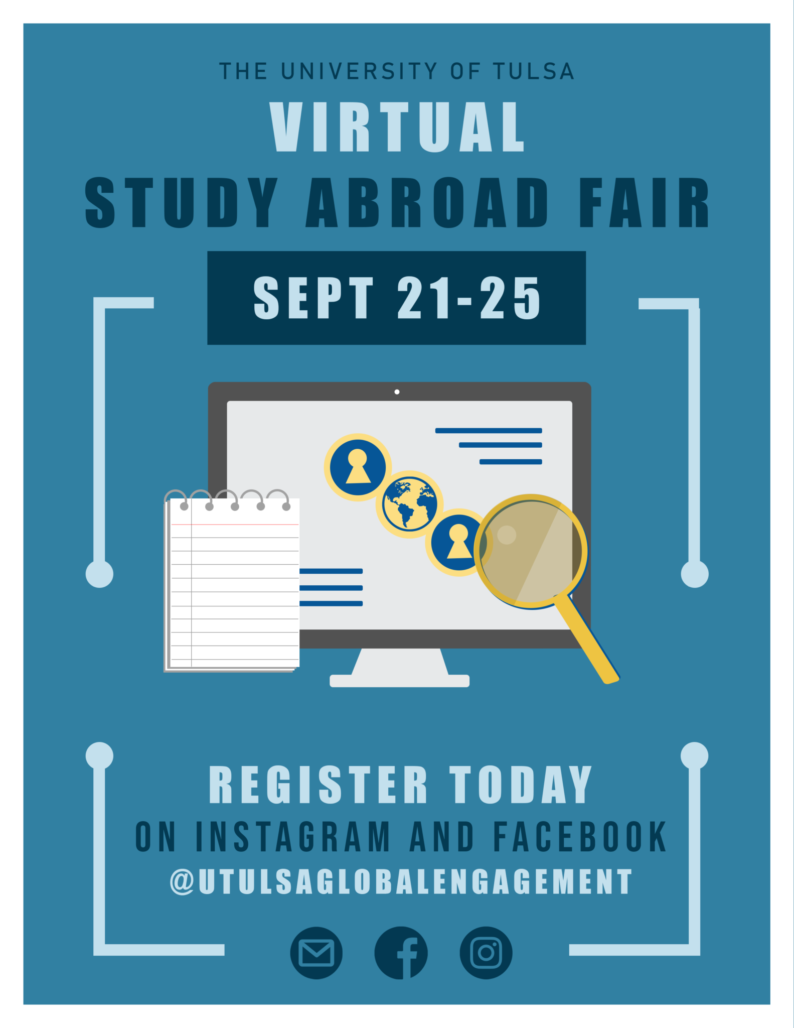 2020 Virtual Study Abroad Fair Sept 21-25 - The University of Tulsa