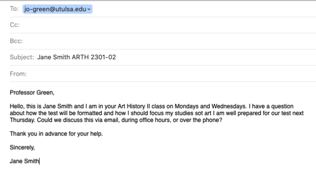 Tips for Incoming International Students Series: How to Email a ...