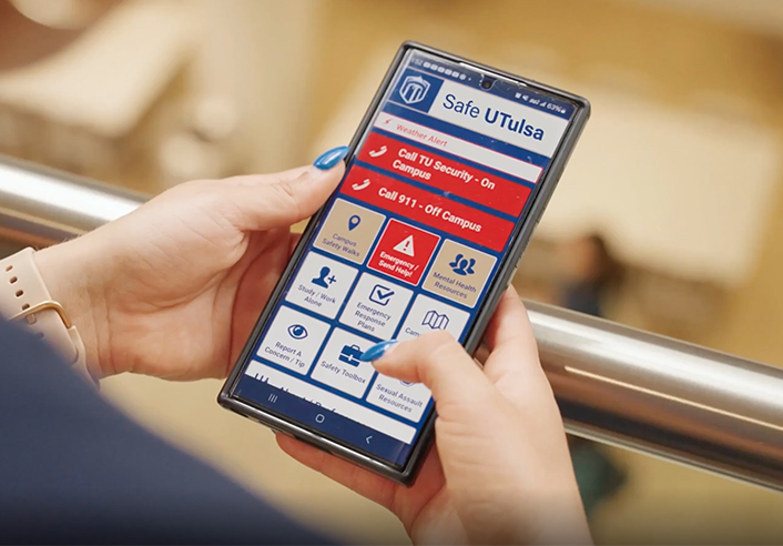 Safe UTulsa App - The University of Tulsa